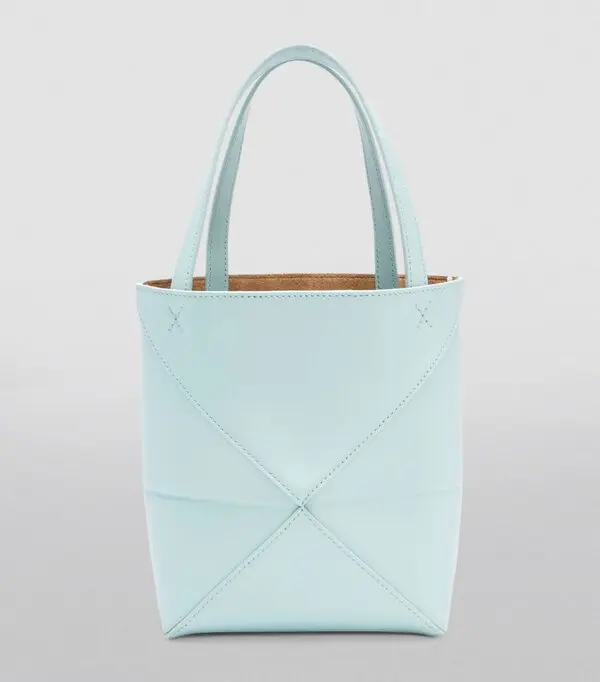 Loewe X Suna Fujita Mini Puzzle Fold Tote Bag