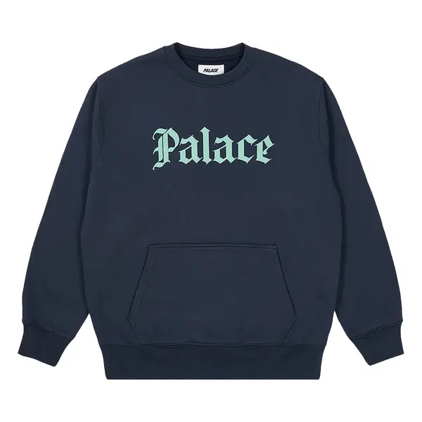 PALACE Ye Olde Crewneck Sweatshirt - Blue