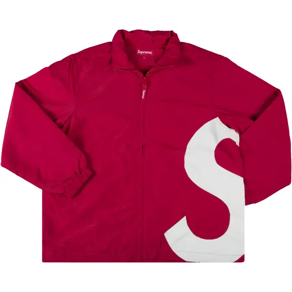Supreme Logo Track Jacket - Red