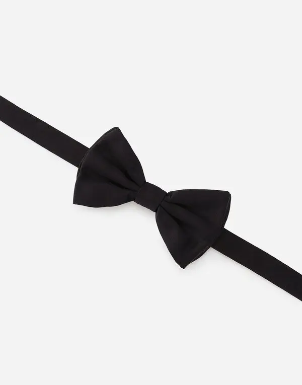 Dolce & Gabbana Silk Satin Bow Tie