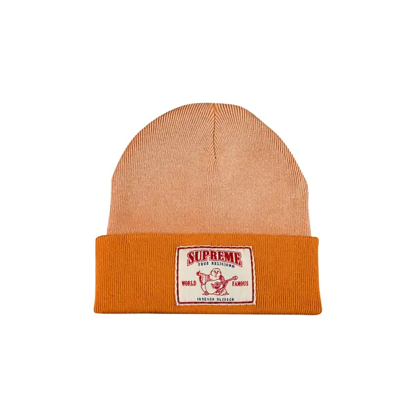 Supreme X True Religion Beanie - Orange