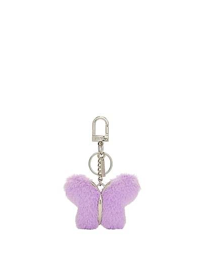 Pink Logo Keychain Charm - Pink
