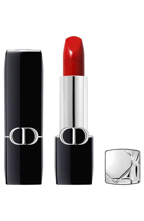 Dior Rouge Refillable Lipstick - 999/satin