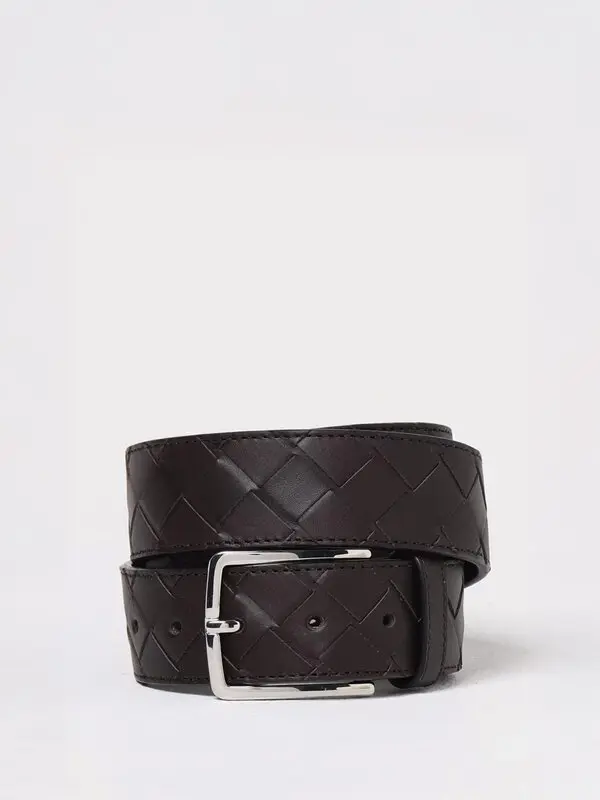 Bottega Veneta Woven Belt - Brown