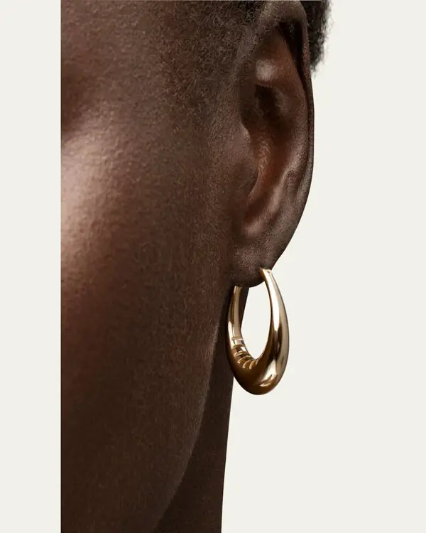 FUTURA JEWELRY Reflective Hoop Earrings