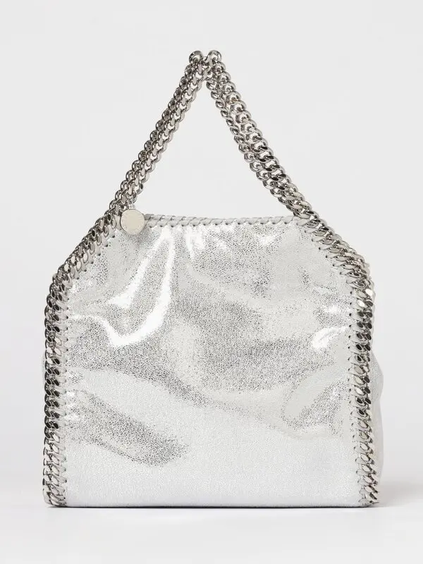 Stella McCartney Handbag With Chain Strap - Silver