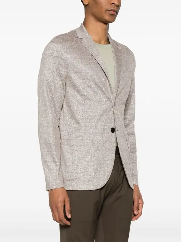 Harris Wharf London Single-breasted Knitted Blazer