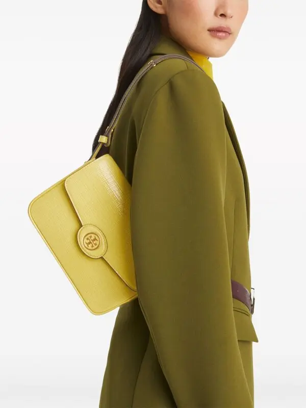 Tory Burch Robinson Shoulder Bag - Yellow