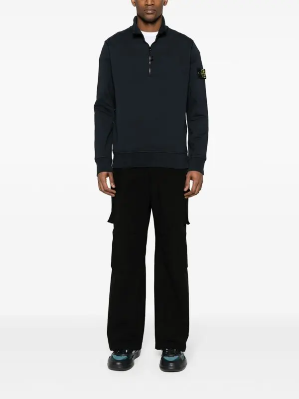 Stone Island Compass Cotton Sweatshirt