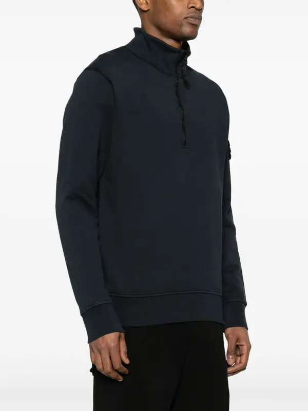 Stone Island Compass Cotton Sweatshirt