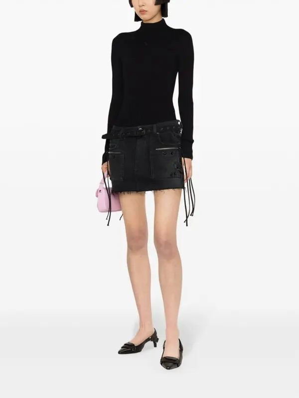 COURREGES Solar Ribbed Jumper