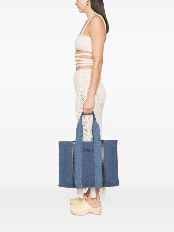 Chloé Denim Tote Bag