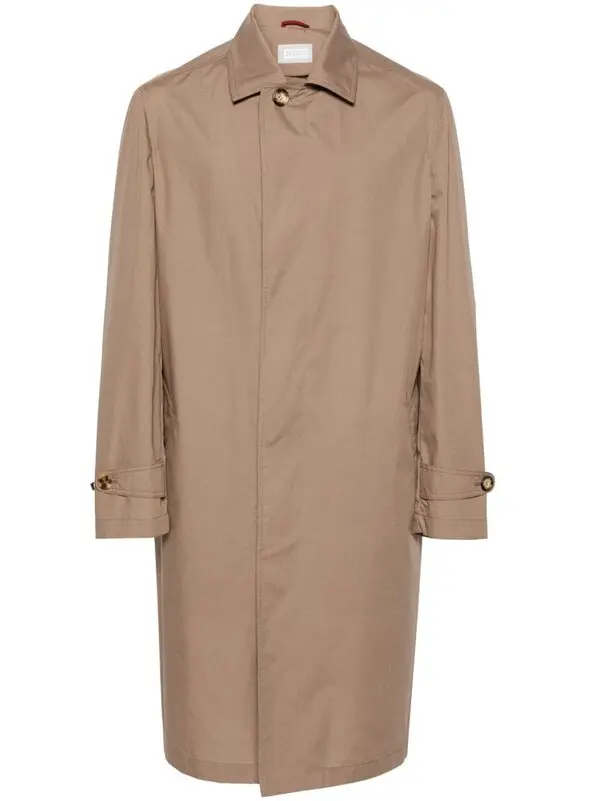 Brunello Cucinelli Single-breasted Maxi Coat