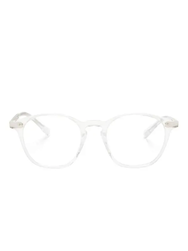 Oliver Spencer Ronne Square-frame Glasses - Neutrals