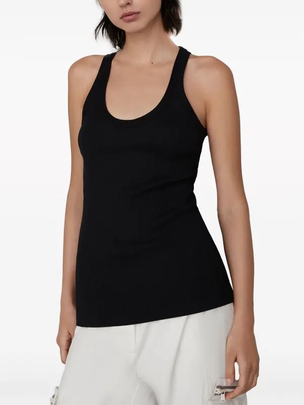 Brunello Cucinelli Ribbed Tank Top - Black