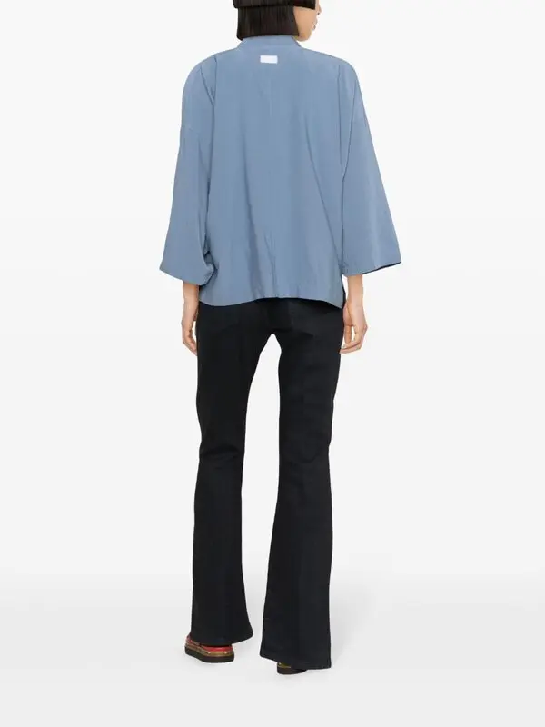 Kenzo Collarless Drop-shoulder Jacket