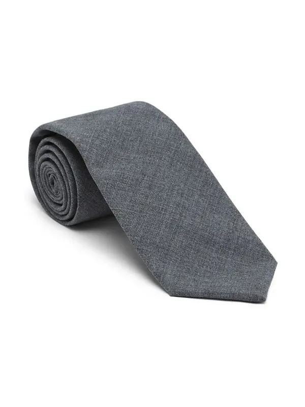 Brunello Cucinelli Virgin Wool Neck Tie