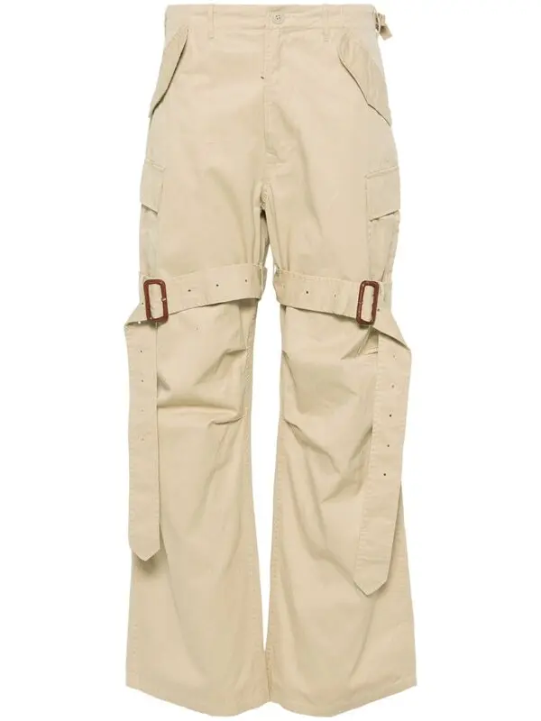 R13 Wide-leg Cargo Trousers