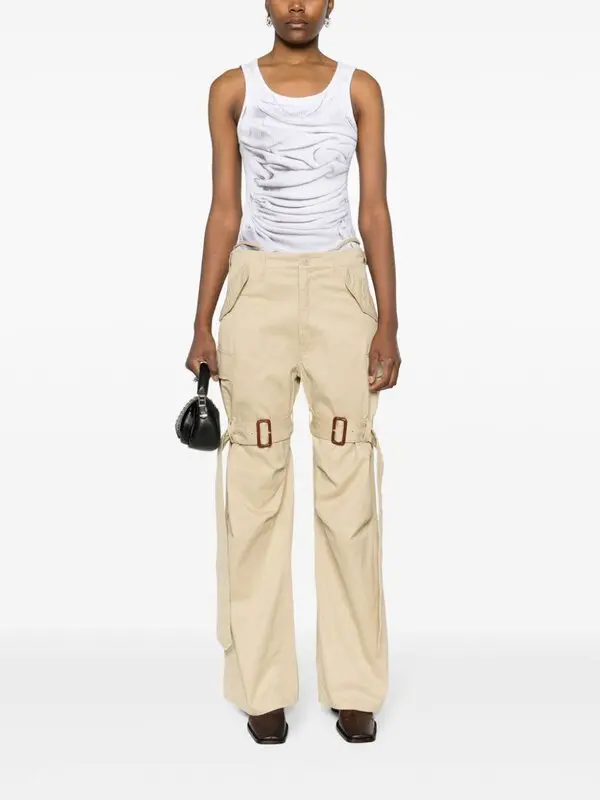 R13 Wide-leg Cargo Trousers