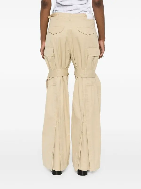 R13 Wide-leg Cargo Trousers