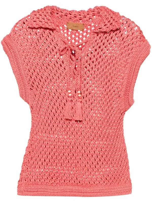 Alanui Cotton Knit Top