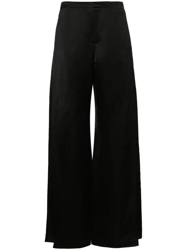 Ralph Lauren Satin Wide-leg Trousers