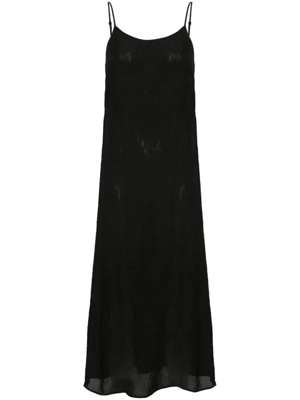 UMA WANG Crinkled Midi Dress