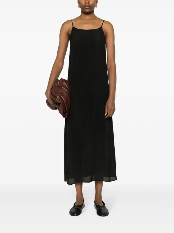 UMA WANG Crinkled Midi Dress