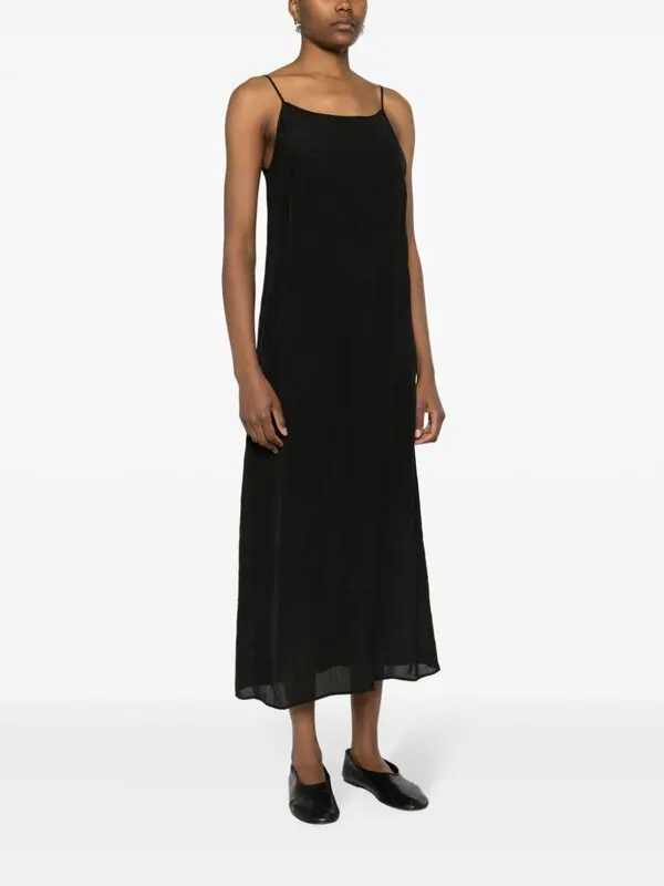 UMA WANG Crinkled Midi Dress