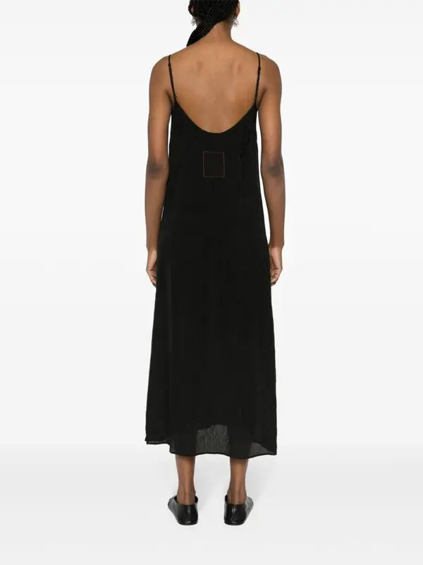 UMA WANG Crinkled Midi Dress