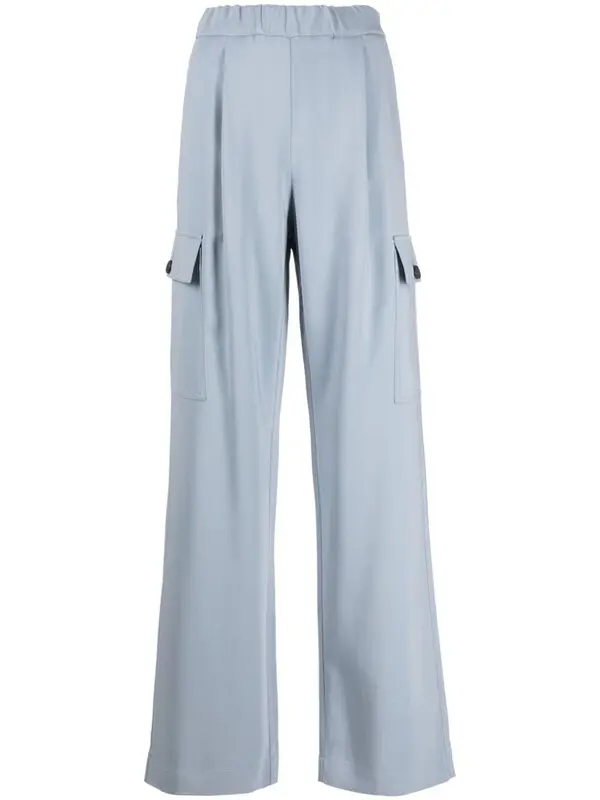 Lorena Antoniazzi Cargo Wide-leg Trousers