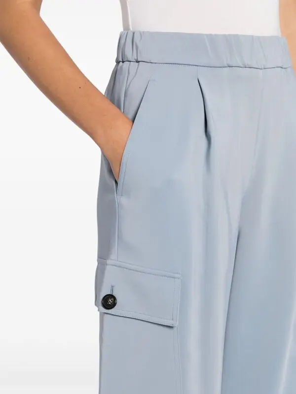 Lorena Antoniazzi Cargo Wide-leg Trousers