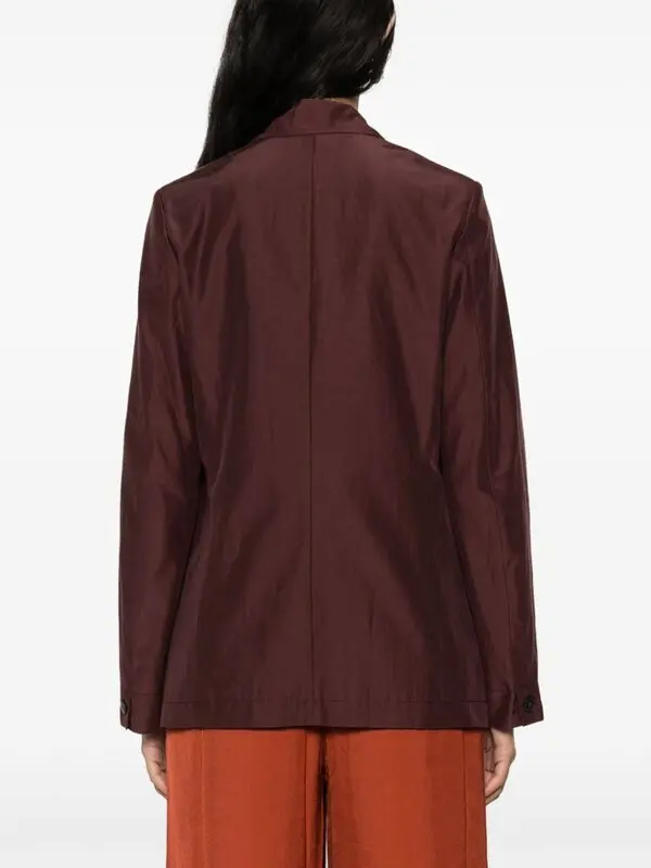 FORTE_FORTE Single-breasted Blazer - Brown