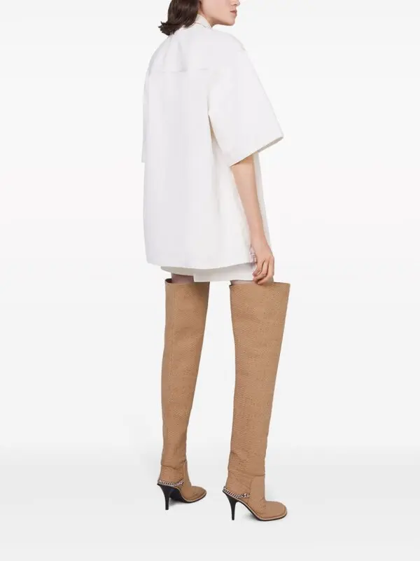 Stella McCartney Utility Denim Shirt - Neutrals