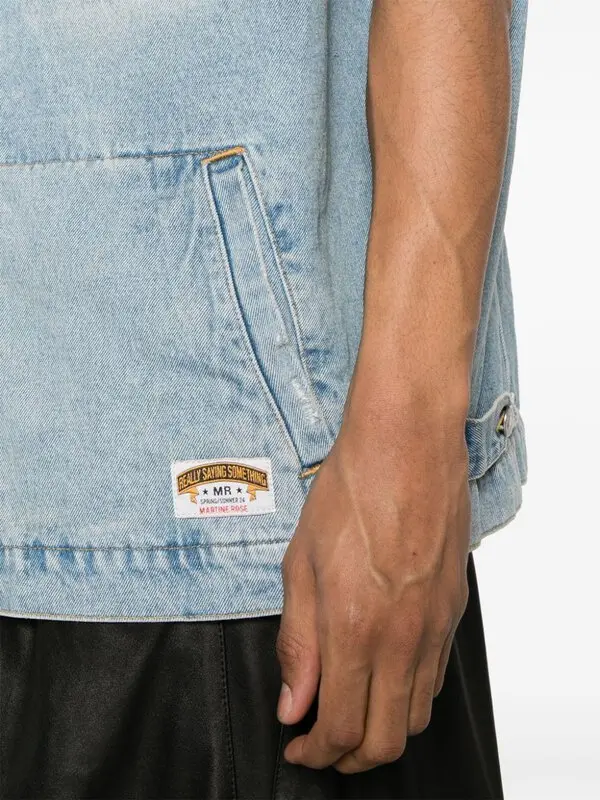 Martine Rose Blewas Denim Gilet