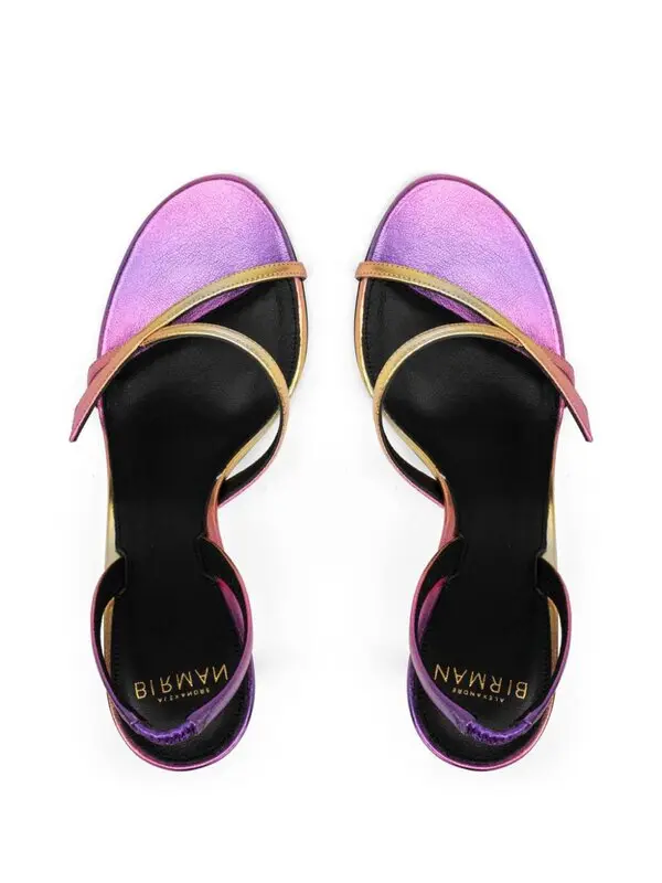 ALEXANDRE BIRMAN Tita 85mm Gradient Leather Sandals
