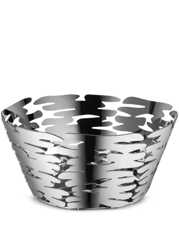 ALESSI Barket Stainless-steel Basket - Silver