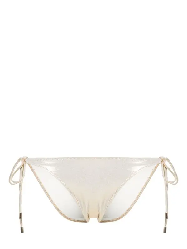 Melissa Odabash Kay West Metallic Bikini Bottom - Gold