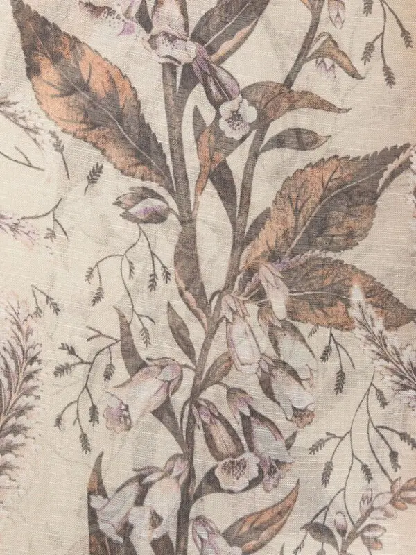 Etro Floral-print Frayed Scarf