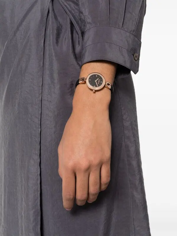 Furla 28mm Bangle Watch - Black