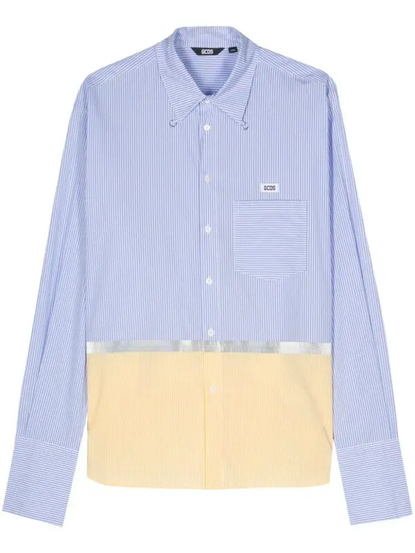 Gcds Striped Tape Shirt
