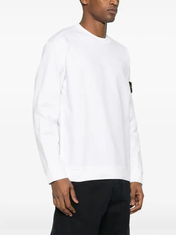 Stone Island Cotton Compass Sweatshirt