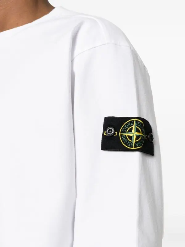 Stone Island Cotton Compass Sweatshirt
