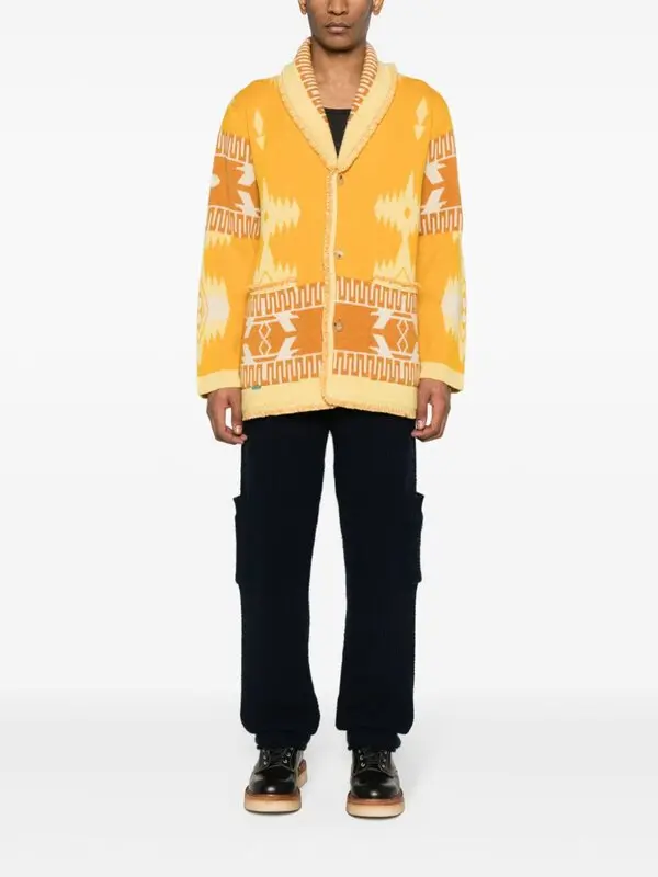 Alanui Icon Pattern-jacquard Cardigan