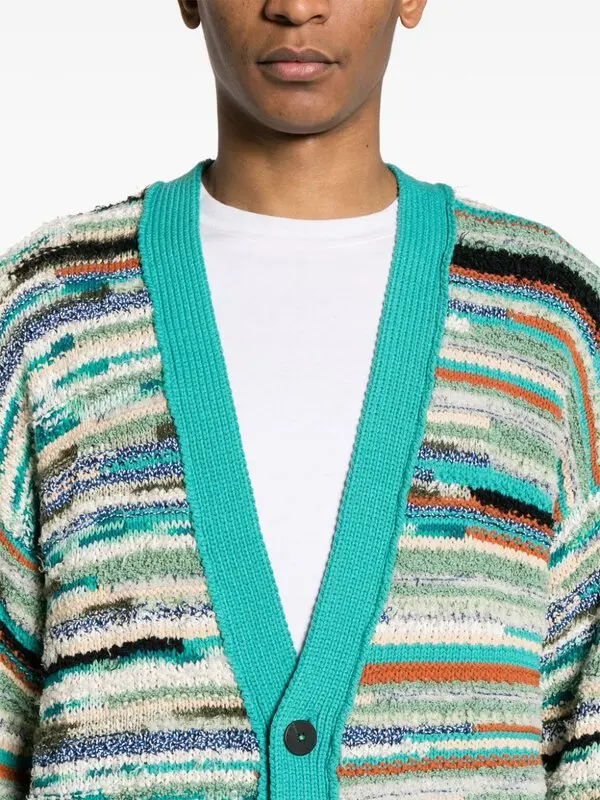 Alanui Madurai Striped Cardigan