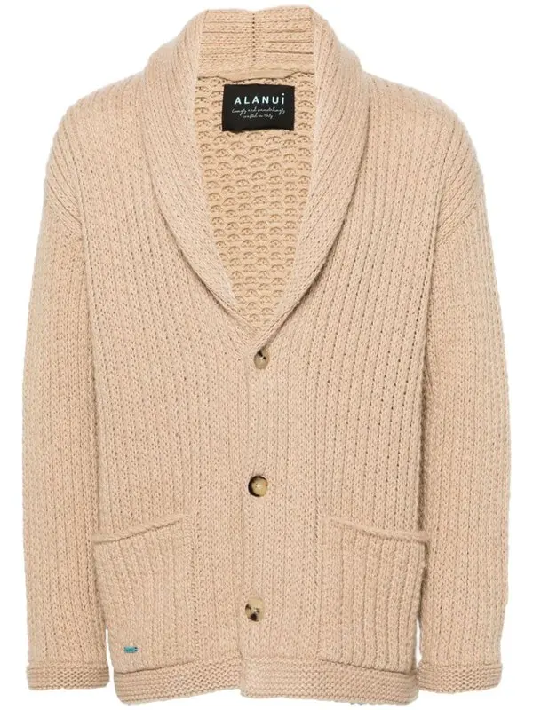 Alanui Ribbed Knit Cardigan