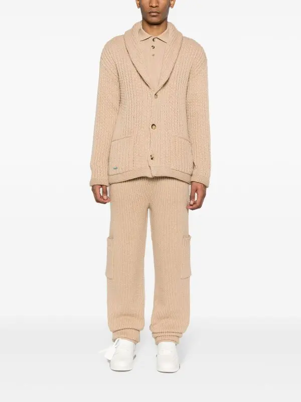 Alanui Ribbed Knit Cardigan