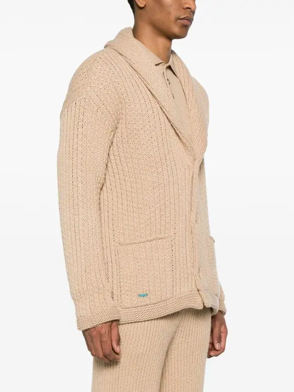 Alanui Ribbed Knit Cardigan