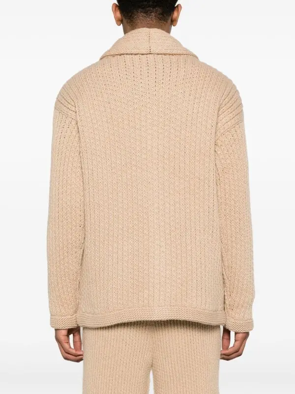 Alanui Ribbed Knit Cardigan