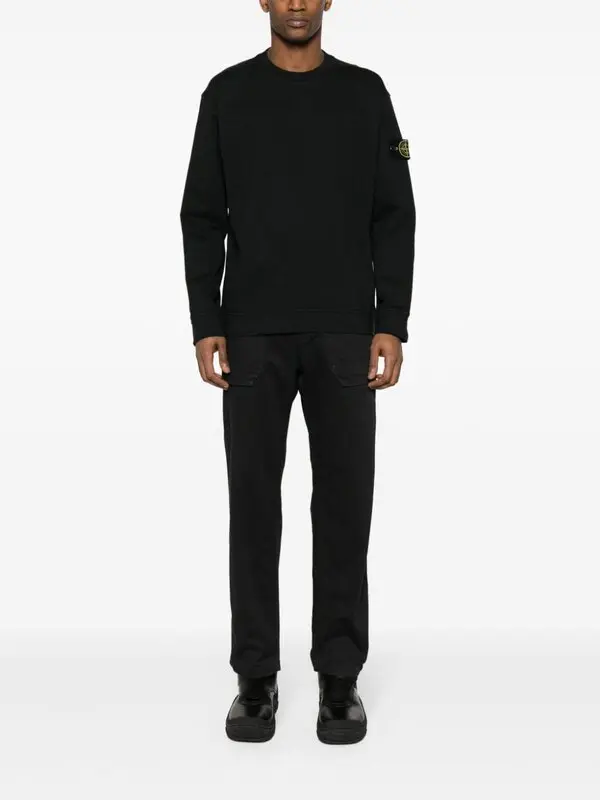 Stone Island Compass Cotton Sweatshirt